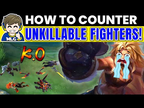 Make All Heroes Cry! - Counter The UNKILLABLE FIGHTERS! Mobile Legends Counter Guide