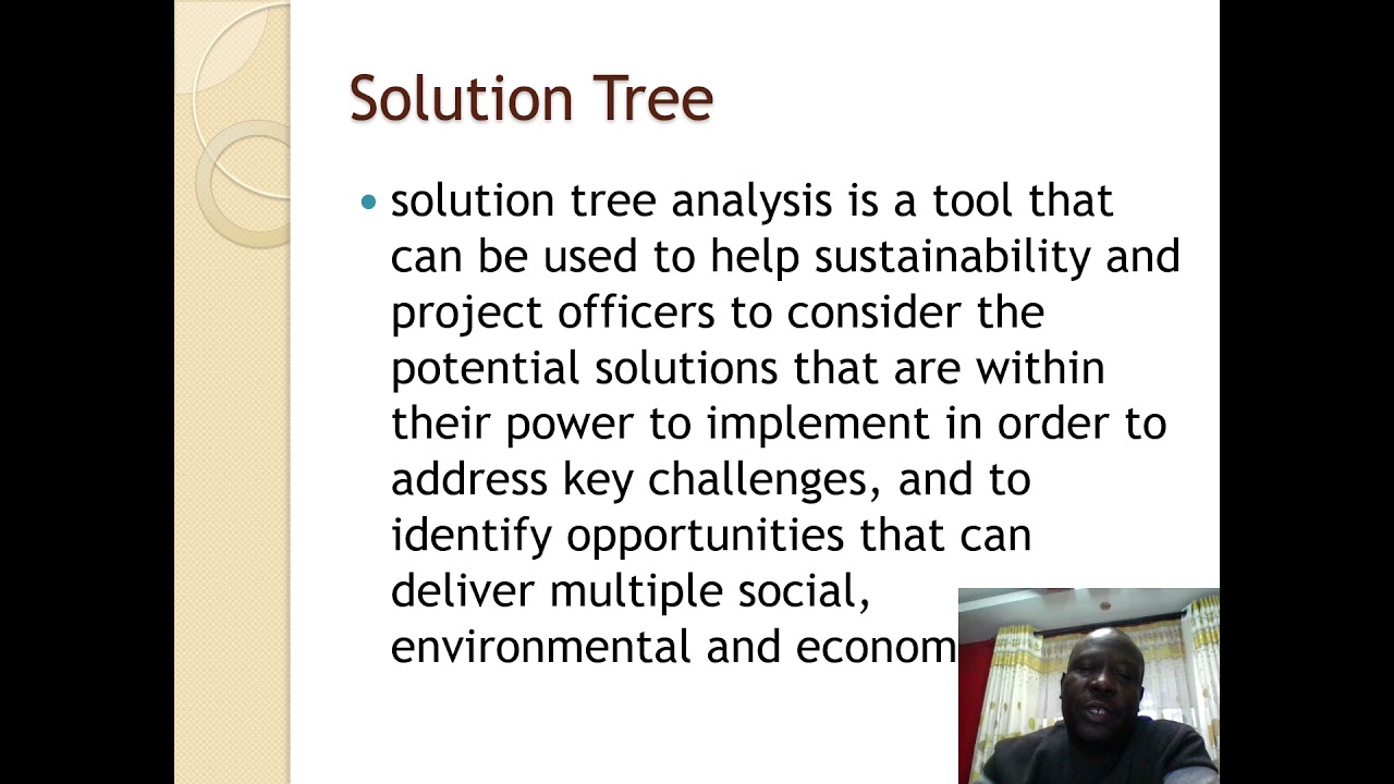 Problem Tree and Solution tree slides presentation final
