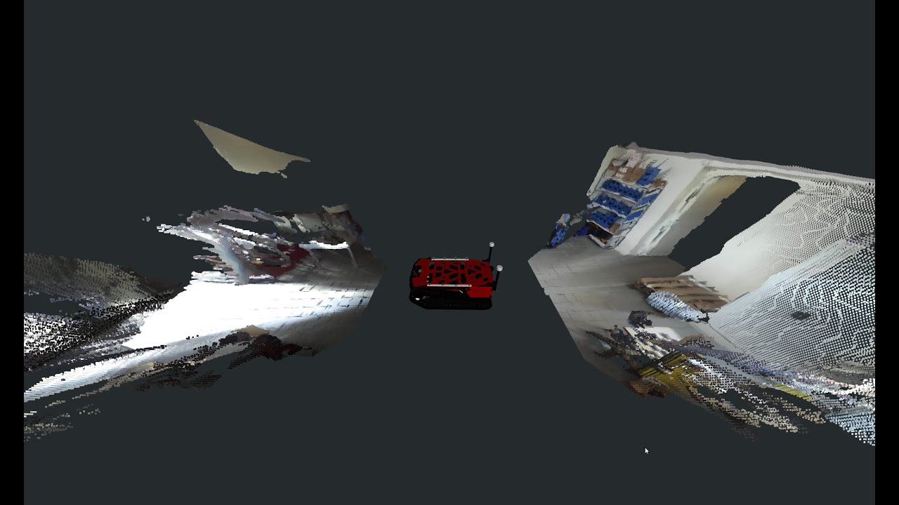Angatec TEC800 : realtime 3D mapping + ground detection