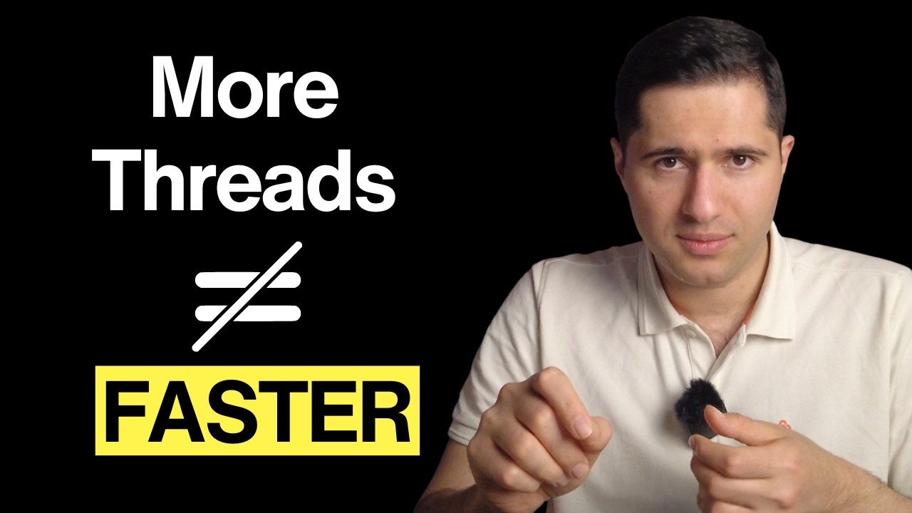 Why More Threads Can Make Your Code Slower (Thread vs Process)