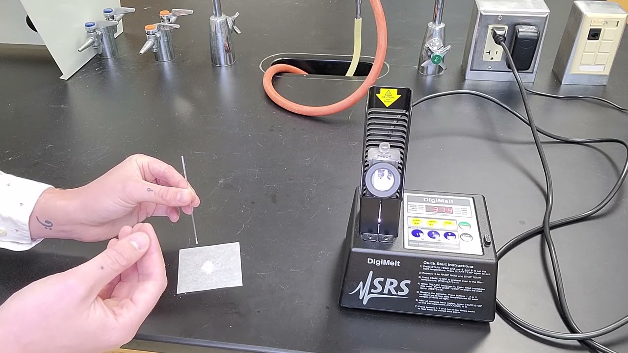 CHM 251 Melting Point Determination