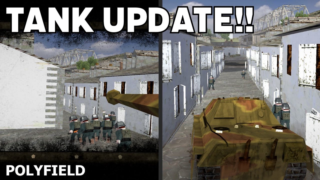 Playing Polyfield v0.7 *TANK* Update
