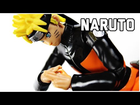 Anime Heroes Naruto Shippuden Naruto Uzumaki Action Figure Review Shonen Jump BANDAI America