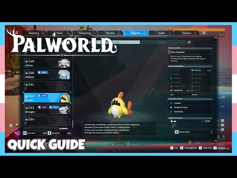 *New Pals* Where To Catch Finsider In Palworld *Tides Of Terraria Update* | Location Quick Guide