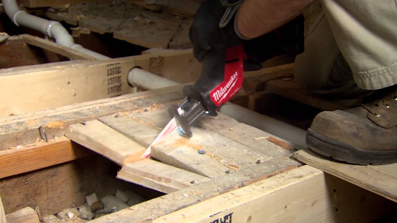 Milwaukee® M12 FUEL™ HACKZALL® Recip Saw for Pros - The Home Depot