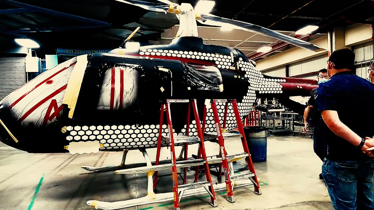 Here’s a Taste of How Bell Helicopters Get Their Custom Paint Jobs ...