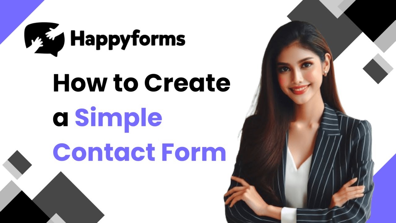How to Create a Contact Form in Happyforms