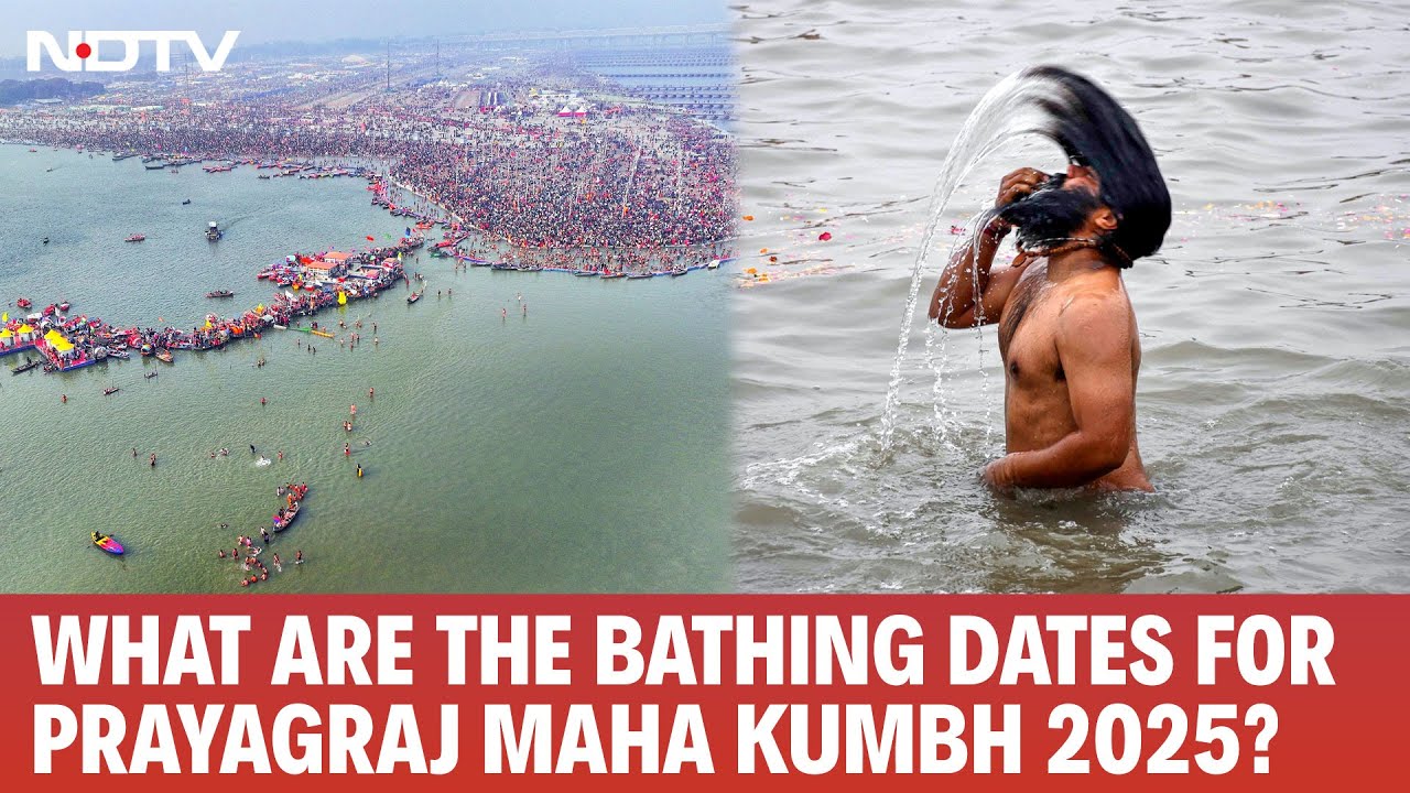 Maha Kumbh Amrit Snan Dates | What Are The Bathing Dates For Prayagraj Maha Kumbh 2025?