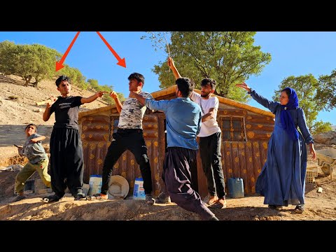 The tense story of Rostam and Zeinab with two young men in the mountains