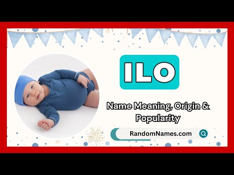 Ilo - Baby Boy Name Meaning, Origin & Popularity - RandomNames.com