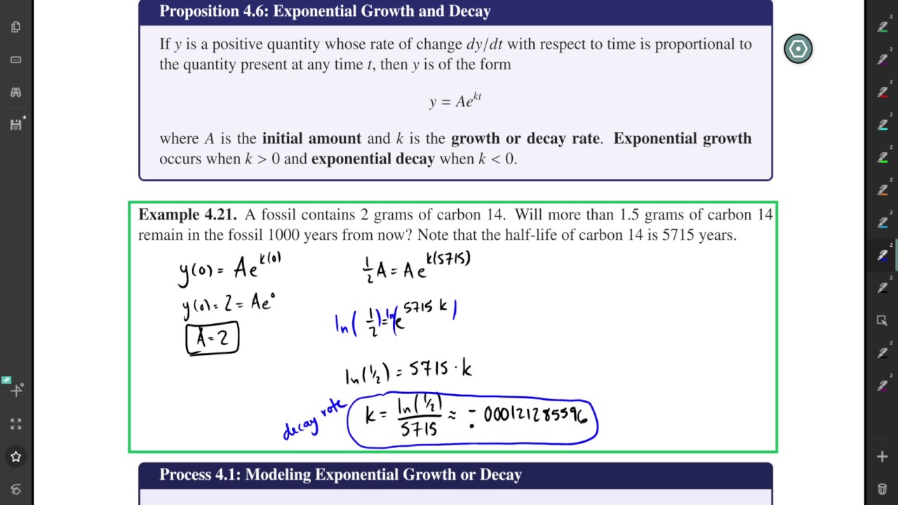 Elementary Calculus Example 4 21