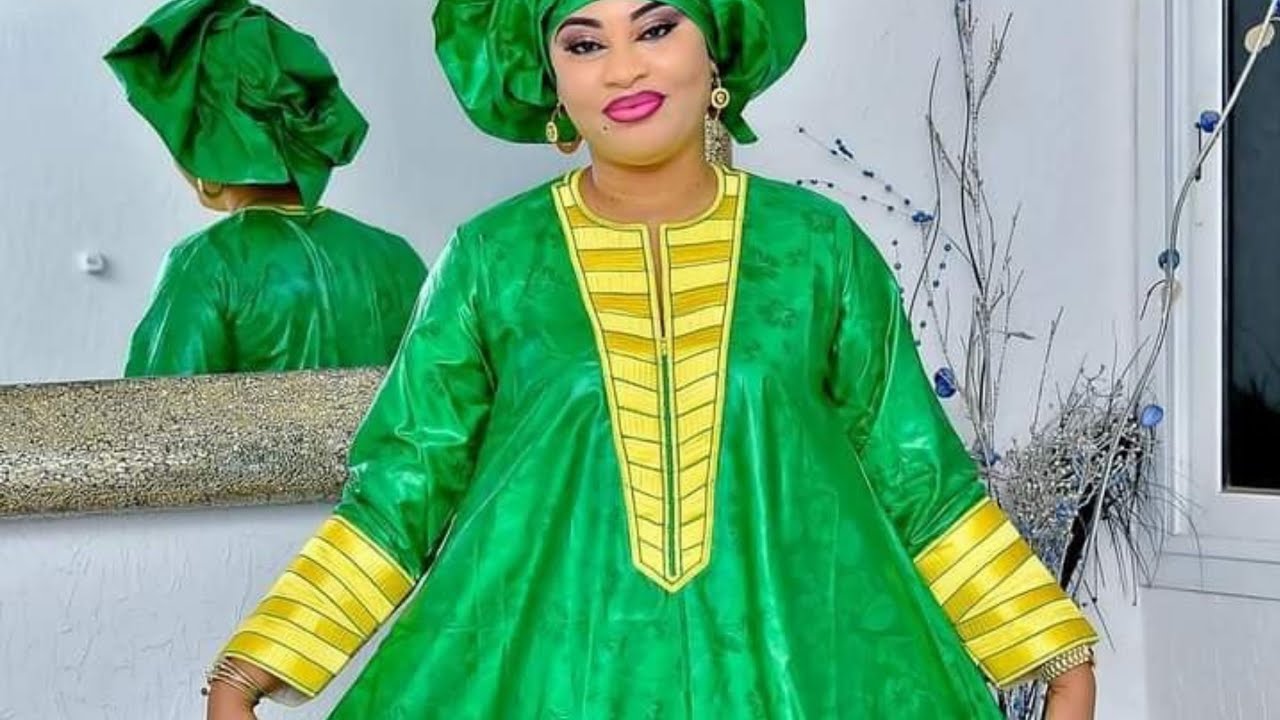Les meilleures robes Verte des femmes Senegal Richie Bazin, Mali, Gambia 2022