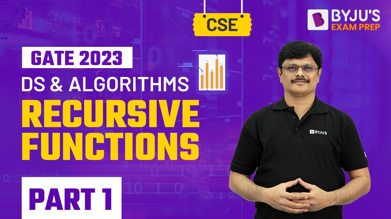 Recursive Functions (Part-1) | Data Structure & Algorithms | GATE Computer Science (CSE) 2023 Exam