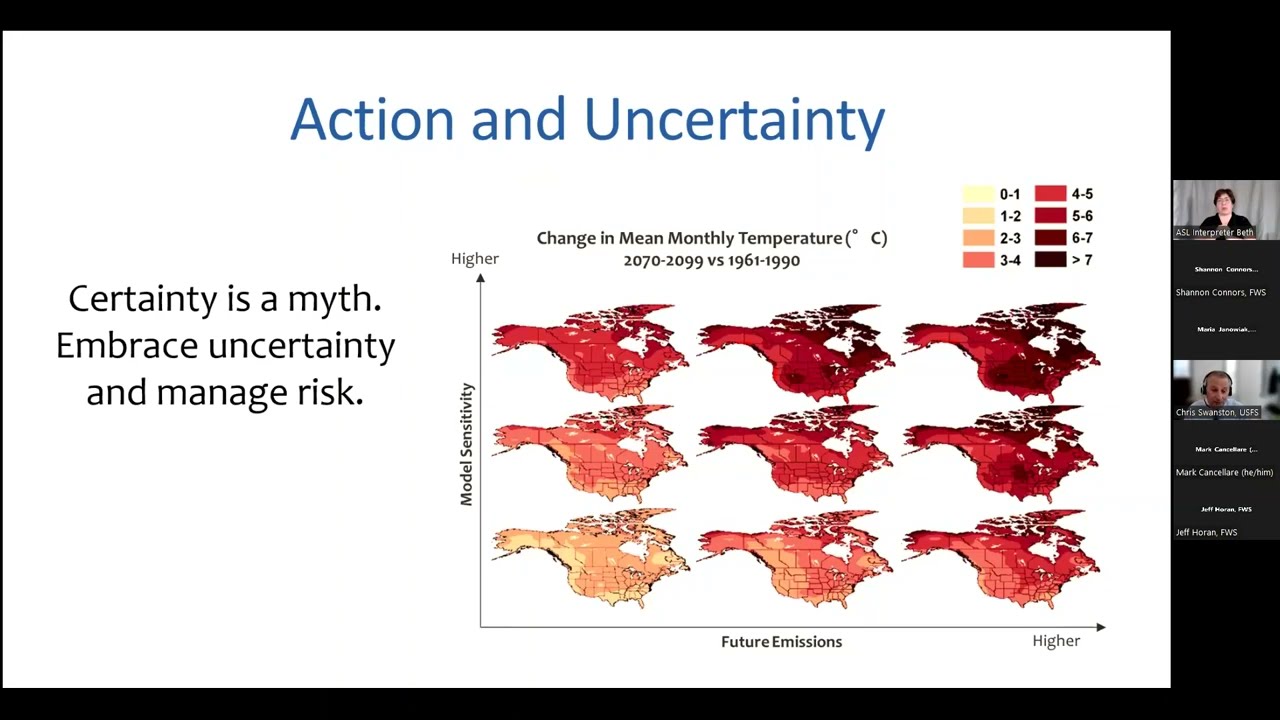 CAFFDW Webinar Series - Pathways for Climate-Informed Forest Management - March 14, 2023