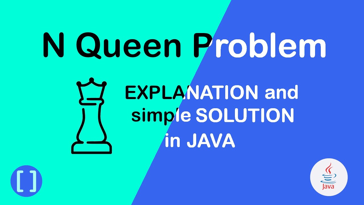 N Queen Problem | Explanation and solution with brute force algorithm | Java Implementation