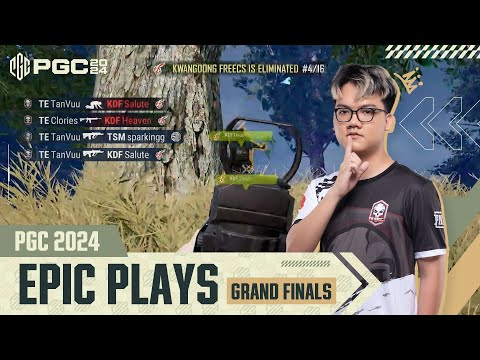 PGC 2024 Grand Finals Epic plays ๐ฅใ
ฃ PUBG Esports