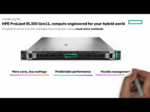The HPE ProLiant RL300 Gen11 | Chalk Talk