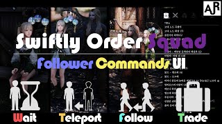 Swiftly Order Squad I Follower Commands UI at Skyrim Special Edition Nexus - Mods and Community