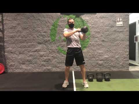 Standing Russian twist