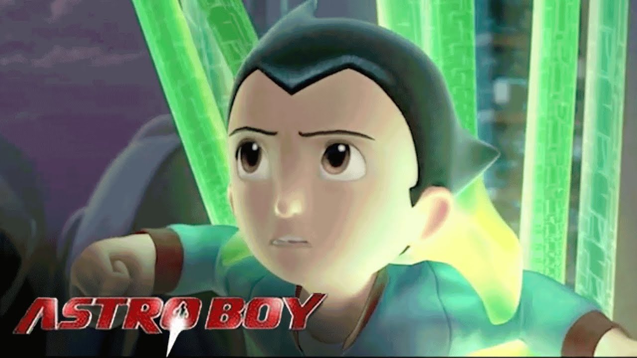 Astro Boy Escapes Capture And Flees | Astro Boy