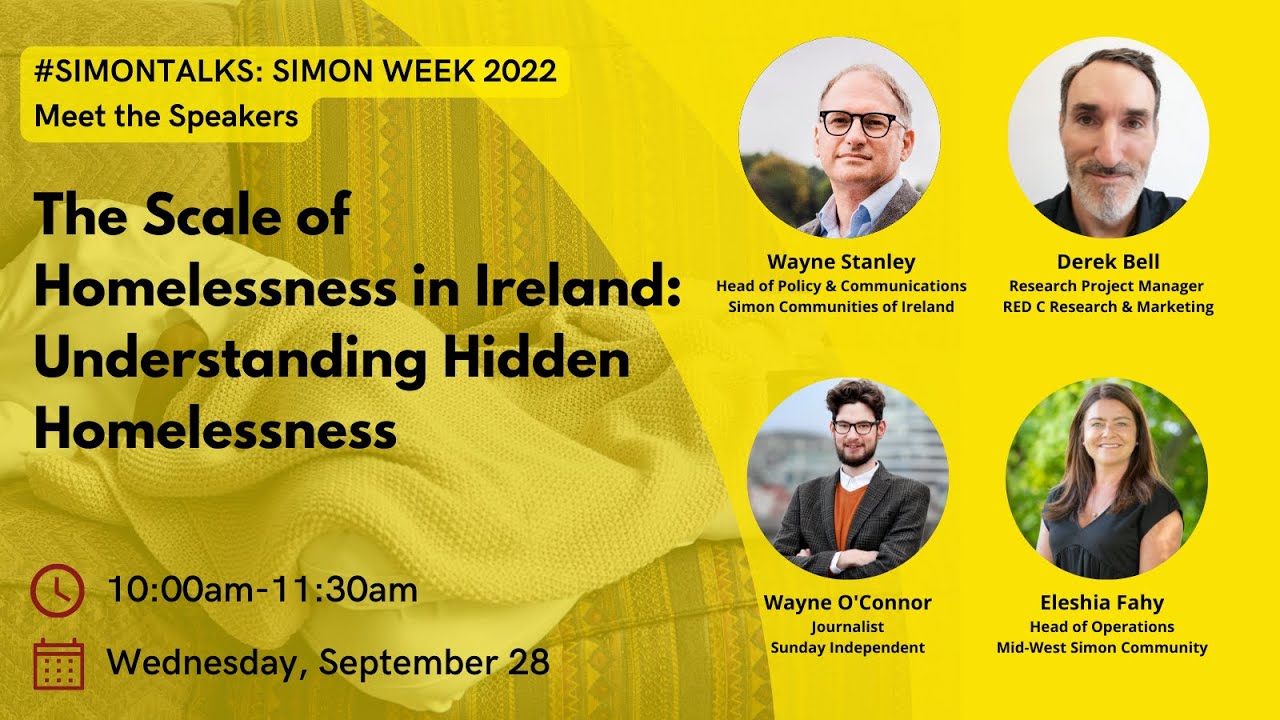 #SimonTalks: Understanding Hidden Homelessness in Ireland