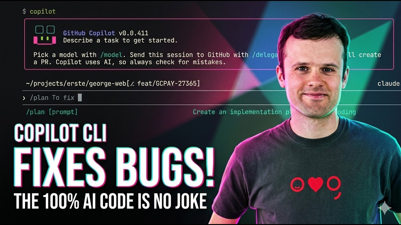 How Copilot CLI fixes bugs — The 100% AI code is not a joke