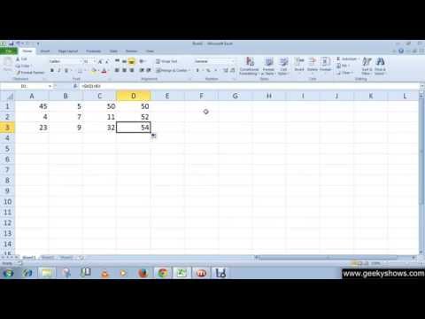 Learn Microsoft Office Excel 2010 Using Cell Reference - Mind Luster
