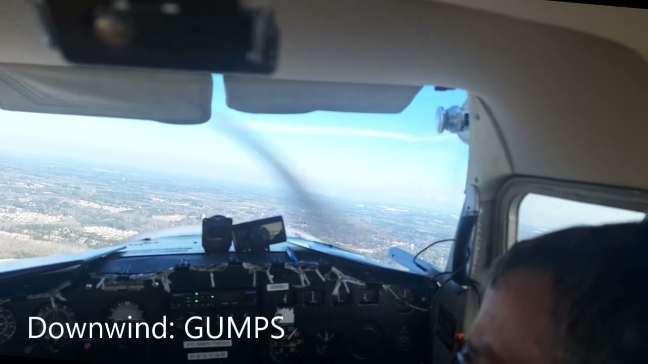 Griffin Flight Training Pattern Work at Atlanta Speedway Airport