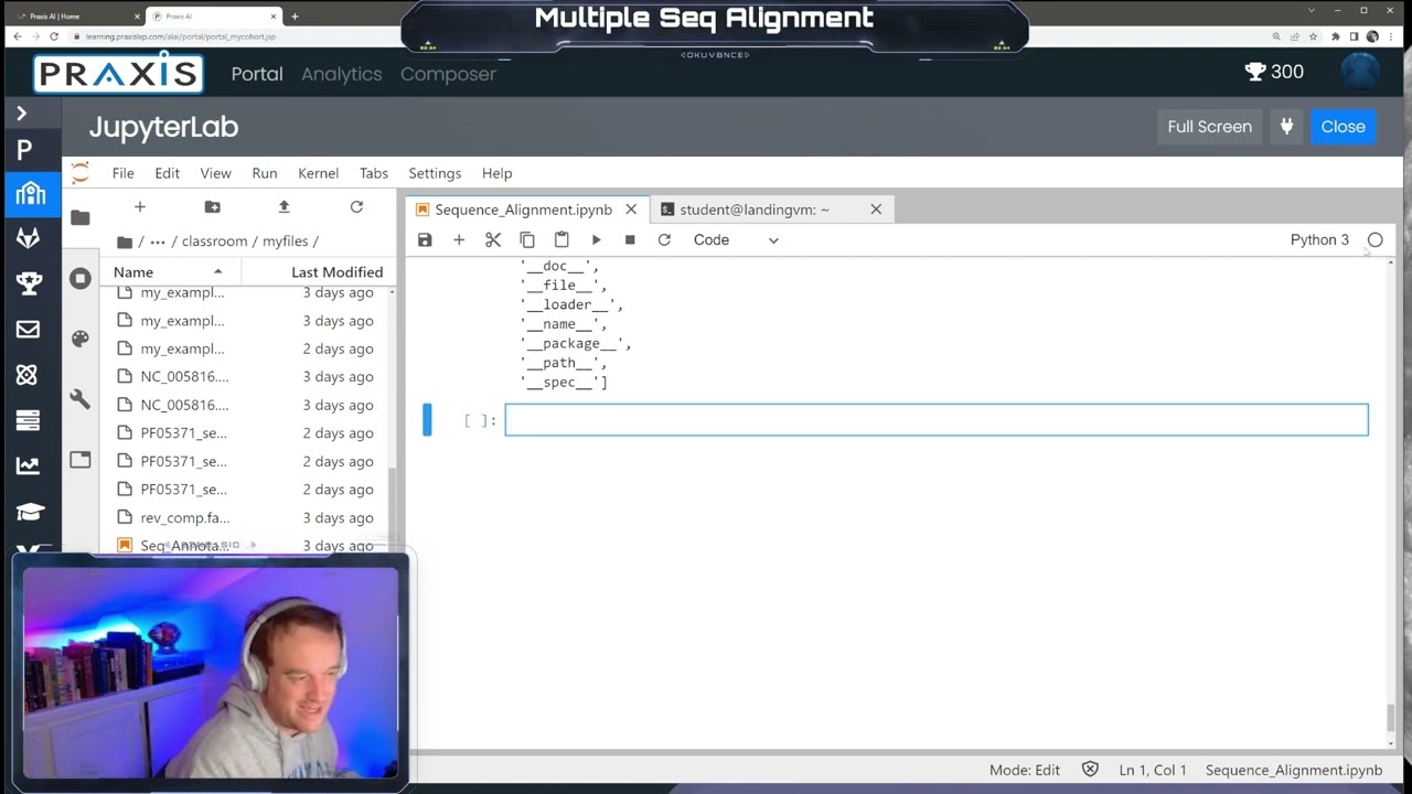 Python - Sequence Alignment Pt 3 - VDB Computational Biology