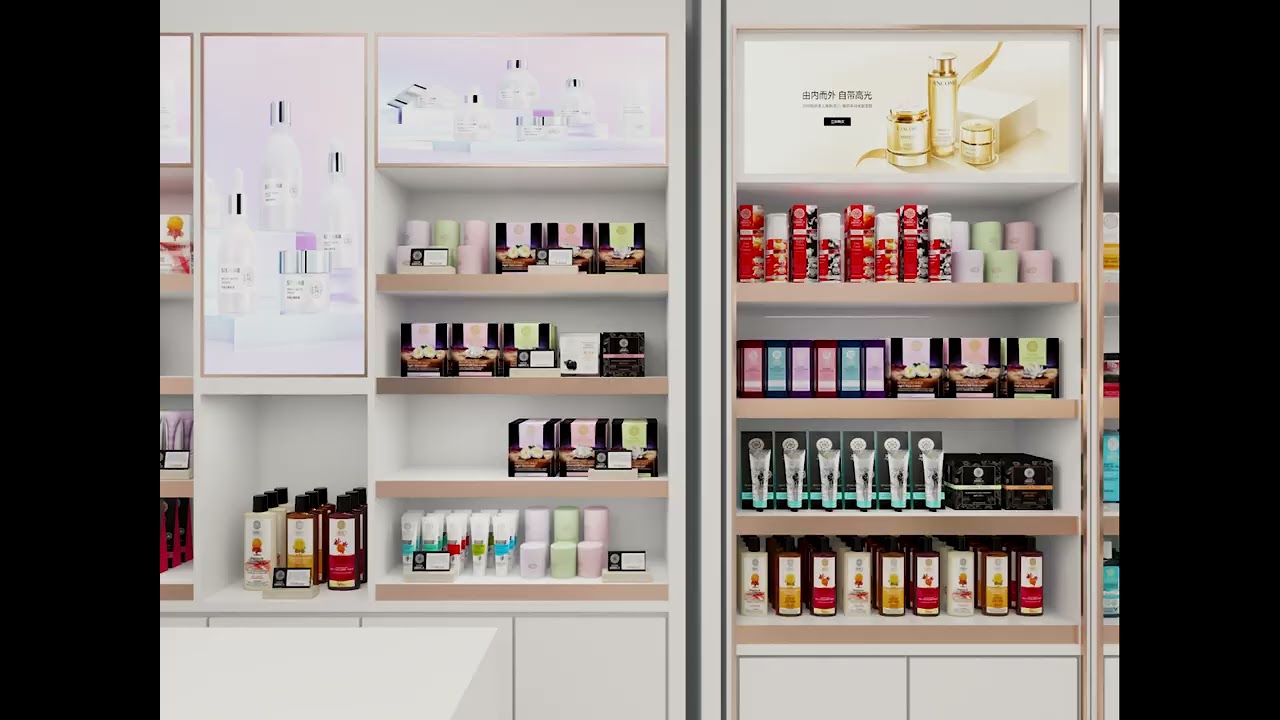 Beauty perfume store design - Provide One-Stop Customized Services!