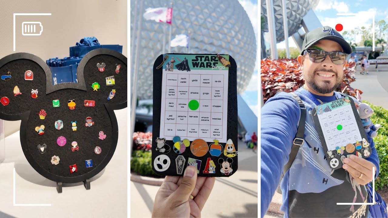 Star Wars Pin Bingo At Epcot - November 2025