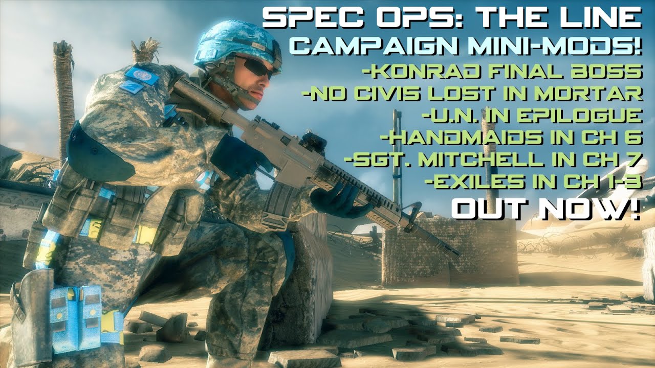 Spec Ops: The Line Campaign Mini-Mods - Release Trailer