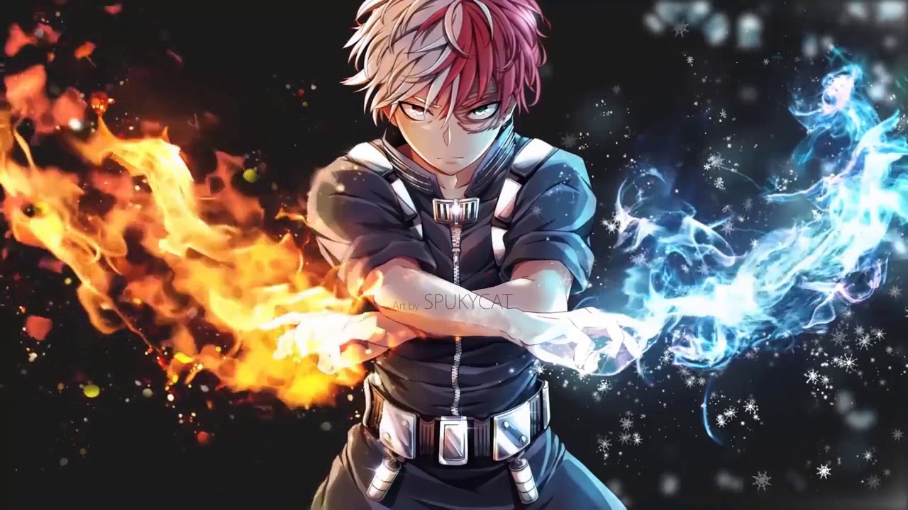 wallpapers of todoroki-boku no hero