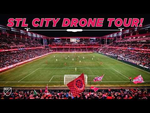 FPV Drone Tour of St. Louis' New Stadium! CITYPARK