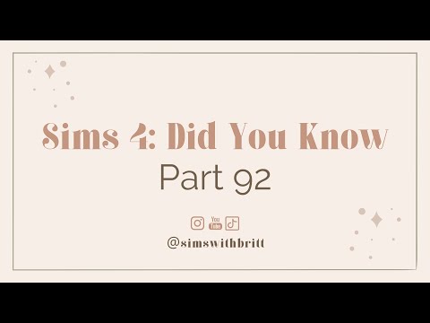 Sims 4: Did You Know? Part 92 | No CC Gallery Art | Sims 4 Console | #shorts #tutorial #sims4
