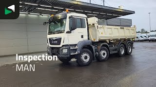 MAN TGS 35.440 8X4 12m3 Meiller 2 Way tipper Big-Axle Navi Euro 6 dump ...