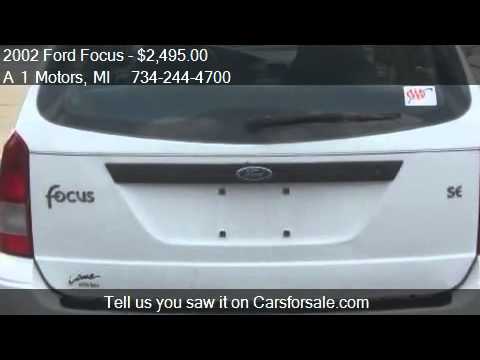 2002 Ford Focus SE 4dr Wagon for sale in Monroe, MI 48162 at