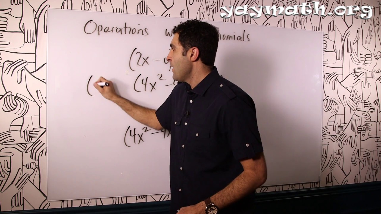 Algebra 2 – Operations with Polynomials