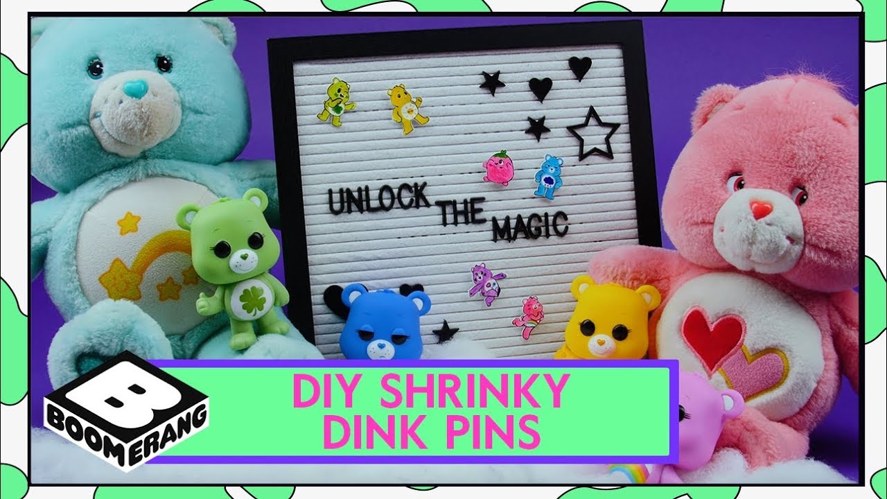 Care Bears: Unlock the Magic | Character Pins | DIY | Boomerang Official