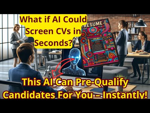 Automated CV Screening with AI Recruitment Tools