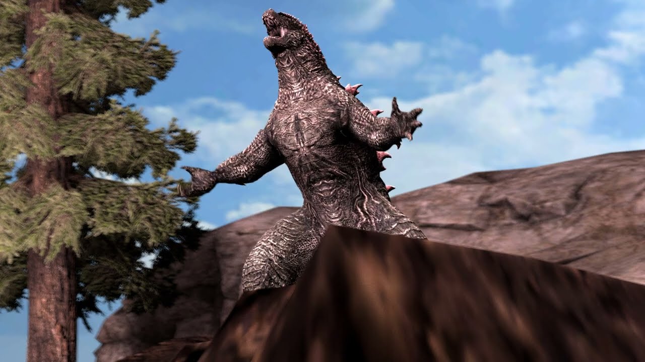 Evolved Godzilla Roar Test [SFM Animation]