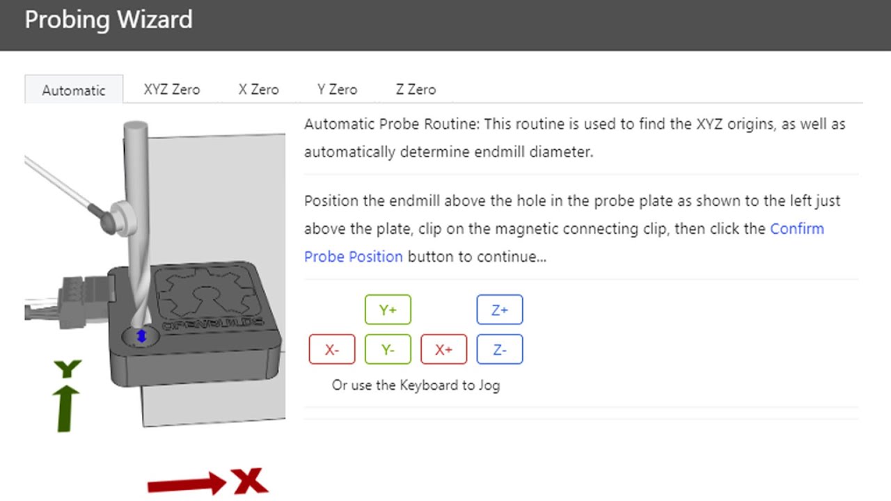 OpenBuilds Software (Automatic Probing)