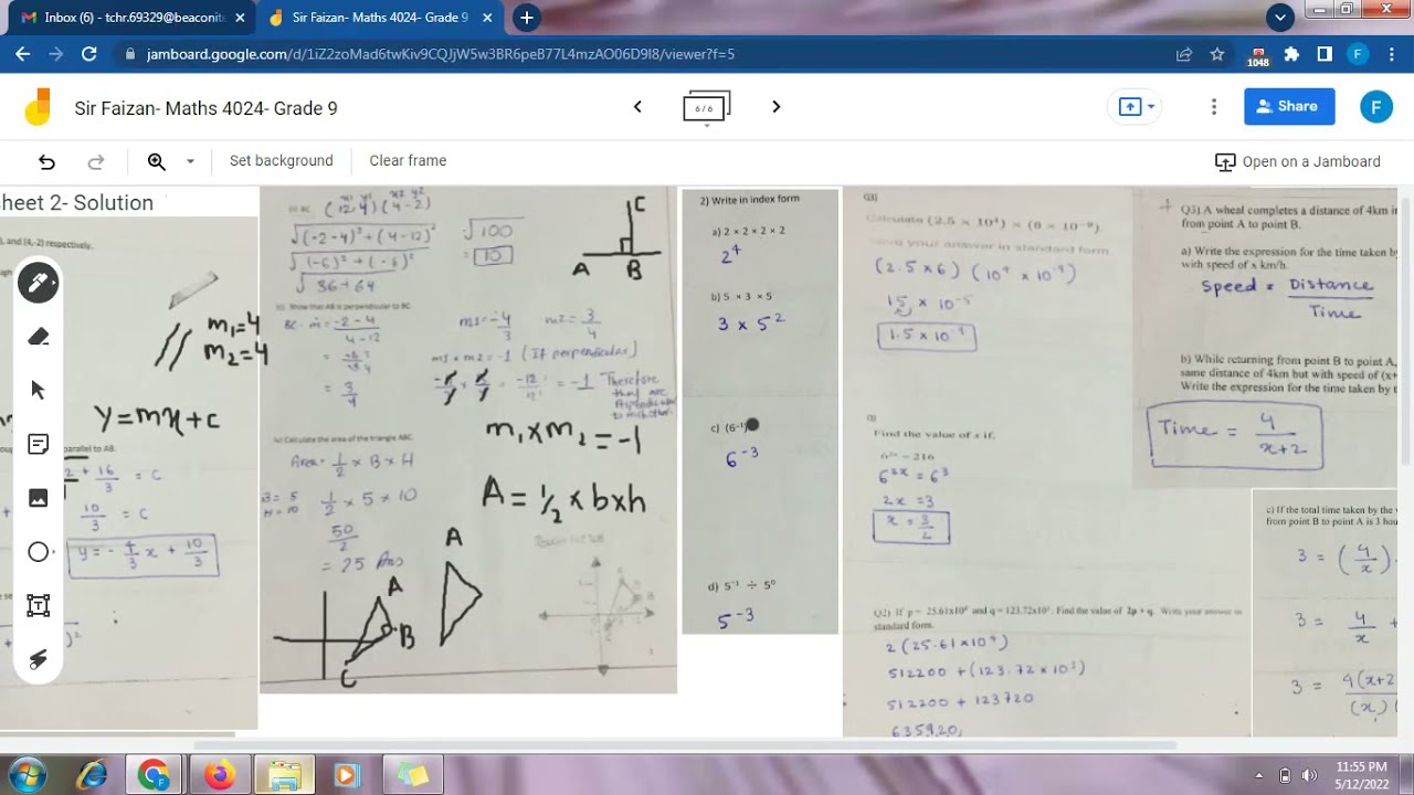 Solution of Reinforcement worksheet 2