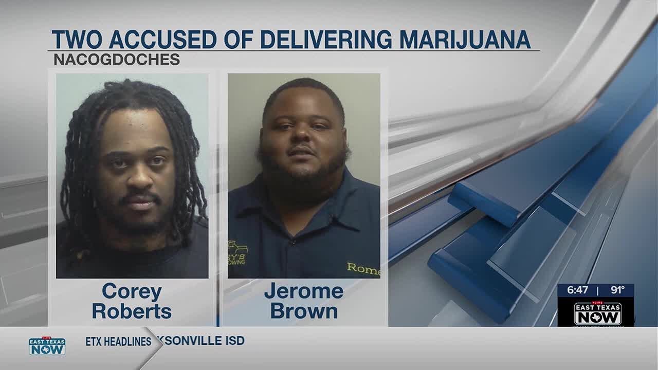 2 arrested after nearly 50 bags of marijuana found in vehicle being towed by wrecker