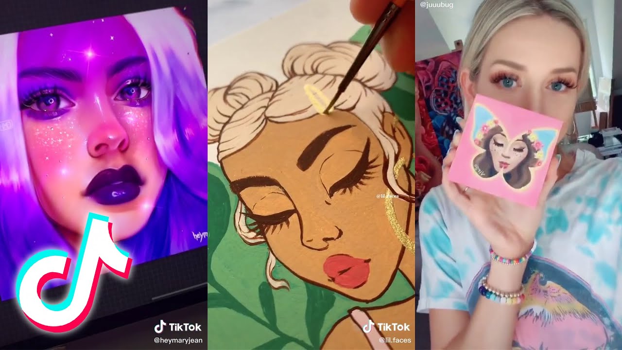Art tik toks that made me realize i'm actually not good at art 😳🎨