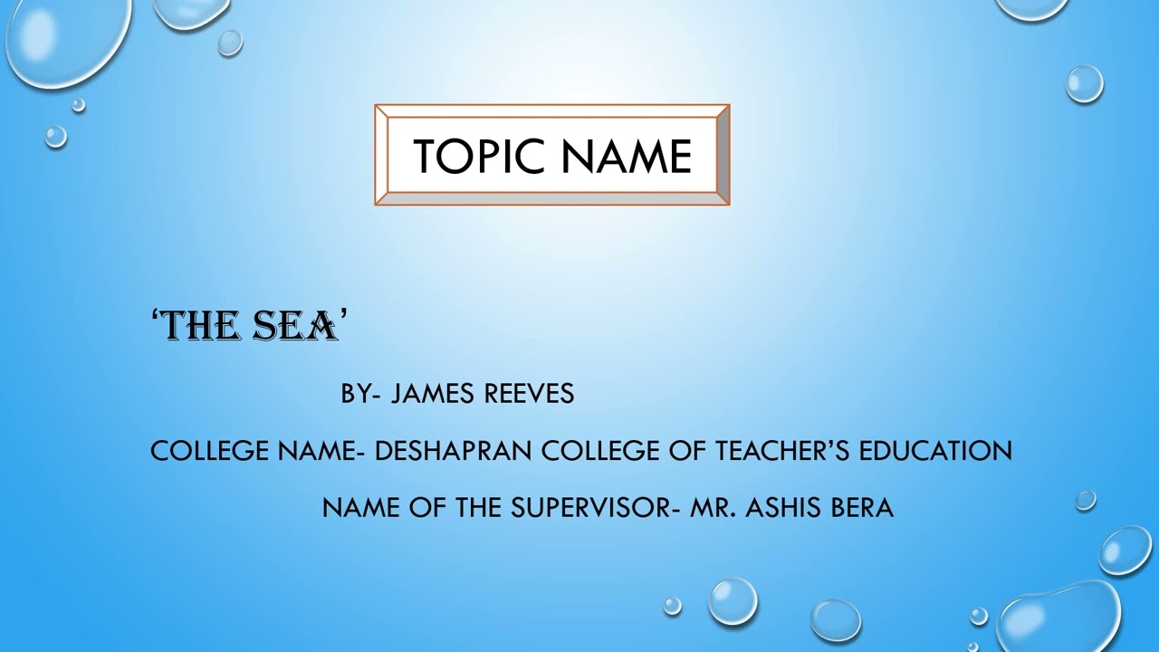 B.Ed English power point ppt presentation