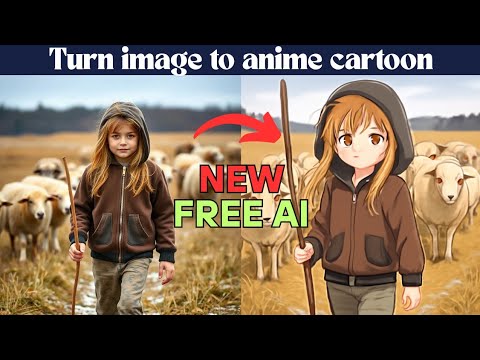 Turn your image to Anime, Cartoon l free AI