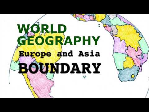Boundary between Europe and Asia, Geography Songs