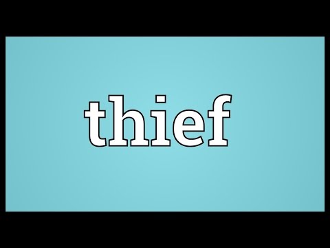 Thief Meaning