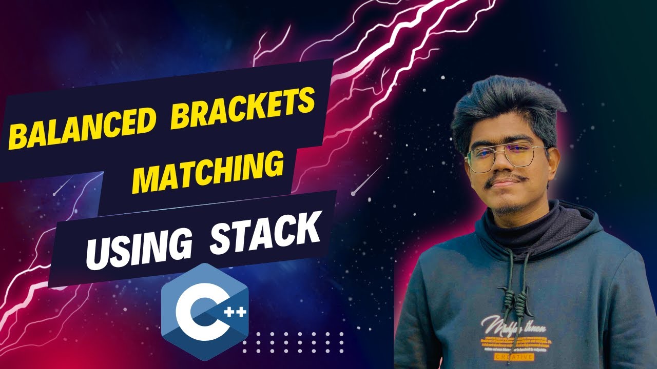 Balanced Brackets Matching: Easiest Code using Stack-Bangla Tutorial